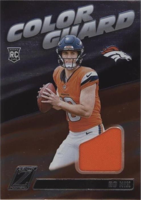 2024 Panini Zenith - Color Guard Bo Nix #CG3 (RC) for sale online | eBay