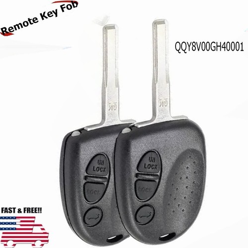 2XRemote Car Key Fob for Pontiac GTO 2004- 2006 QQY8V00GH40001 92123129 ...