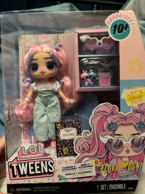 LOL Surprise Tweens Fashion Doll Flora Moon with 10+ Surprises - Brand ...