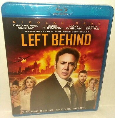 Left Behind Blu-Ray Disc NWT New 2014 Nicolas Cage eone Drama | eBay