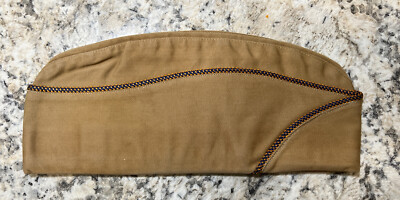 VINTAGE WORLD WAR II U.S ARMY AIR CORPS GARRISON CAP OVERSEAS CAP Silk ...