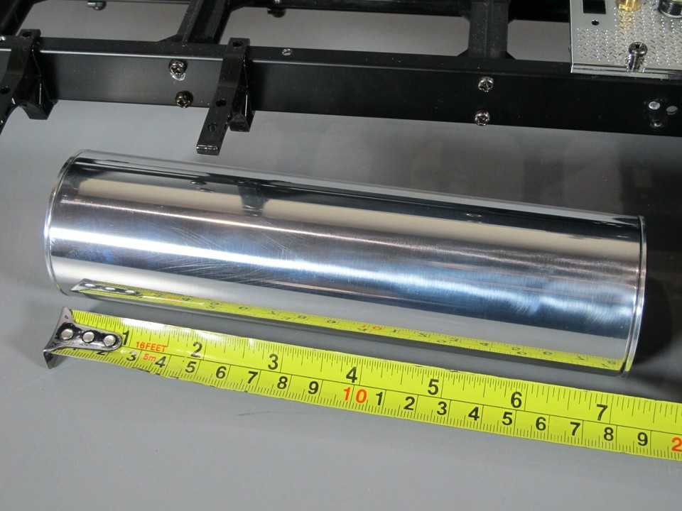 Pair 7" inch Aluminum Fuel Gas Tank Tamiya R/C 1/14 King Grand Hauler ...