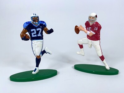 1999 Topps Action Flats Eddie George & Jake Plummer 3" Mini Action ...