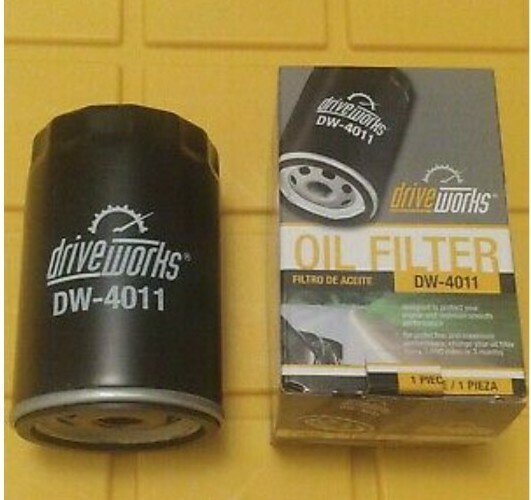 DRIVEWORKS DW4011 - cross reference oil filters | oilfilter ...