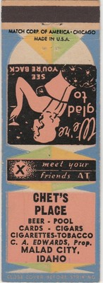 Chet's Place-Malad City-Idaho-Id | eBay