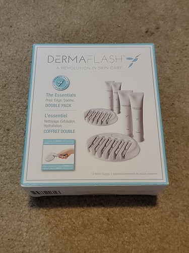 DERMAFLASH THE ESSENTIALS KIT PREP, EDGE AND SOOTHE DOUBLE PACK ...