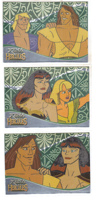 2005 XENA AND HERCULES ANIMATED SERIES LIMITED EDITION 3-CARD SET ALL #'D 68/150 | eBay