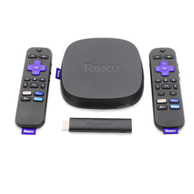 Roku Ultra 4K HDR Dolby Vision Streaming Device w/ Voice Remote 4802R ...