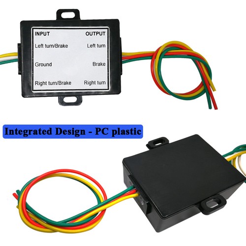 2 Wire to 3 Wire LED Tail Light Converter for RV Flat Towing Trailer ...