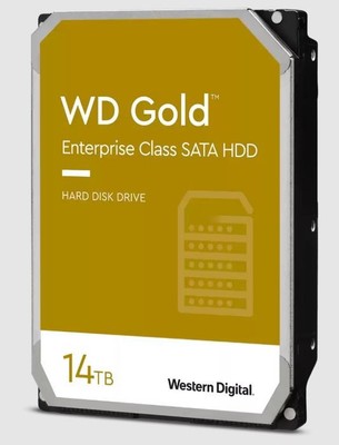 Western Digital Gold 14TB 3.5' Enterprise Class SATA 6 Gb/s HDD 7200 ...