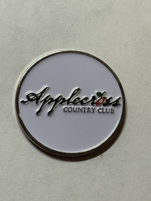 Applecross Country Club 7/8" Coin Style Golf Marker - Downington, PA ...