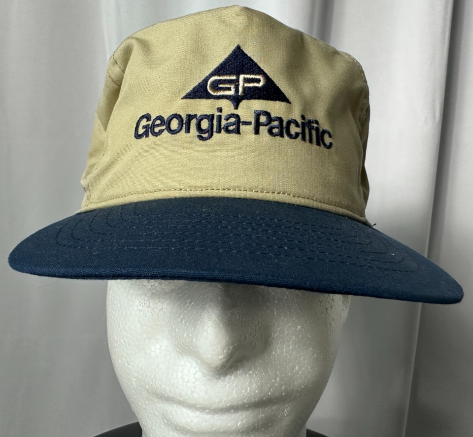 Vintage Georgia Pacific Snapback Trucker Hat Cap Adjustable | eBay