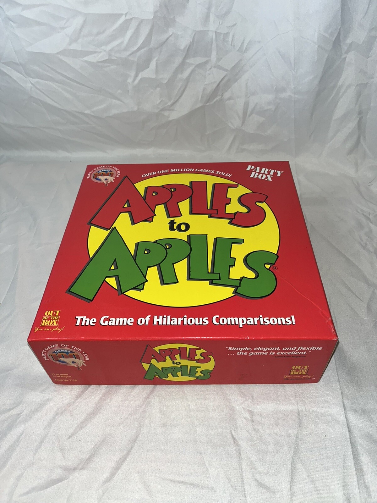 Apples To Apples Party Box Game The Game Of Hilarious Comparisons New ...