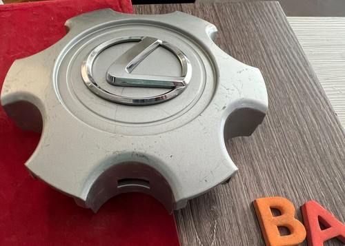 #BA 1) 2003- 2009 LEXUS GX470 OEM 17" ALLOY SILVER WHEEL CENTER CAP ...
