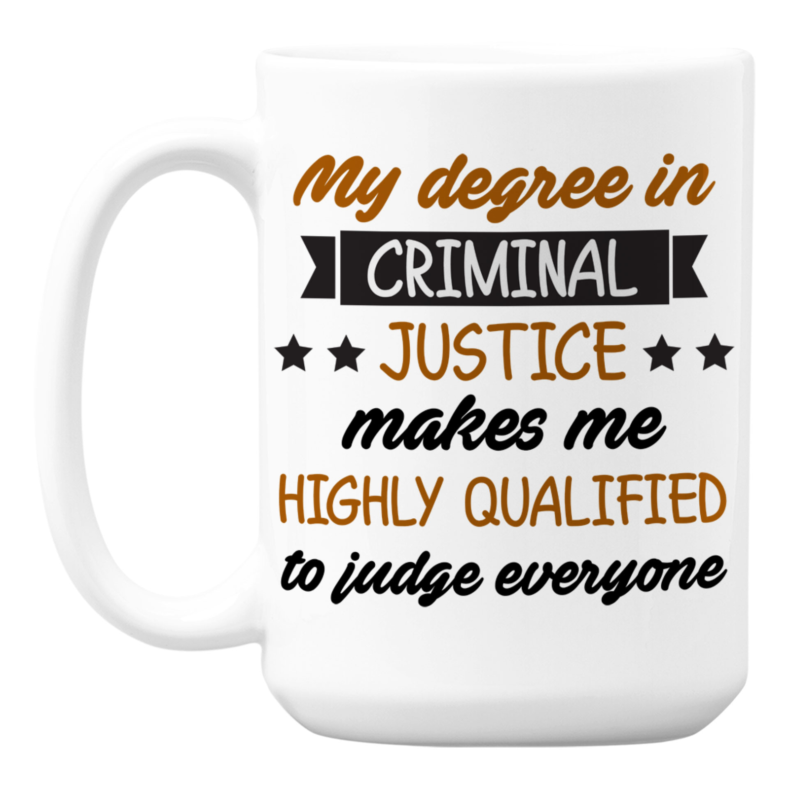 Funny Criminal Justice Jokes Coffee & Tea Mug | eBay