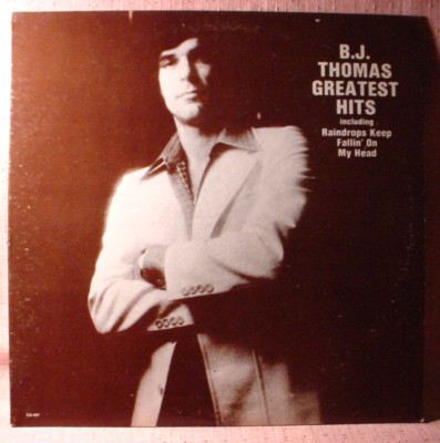 B.J. Thomas Original Stereo Lp - BJ Thomas Greatest Hits - Circa ...