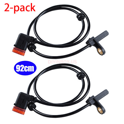 2-Pcs ABS Speed Sensor For 2007-2010 Mercedes Benz S550 Rear Left and ...