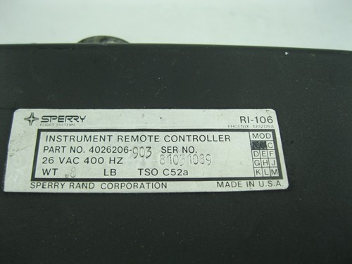 Honeywell RI-106 Remote Instrument Controller 4026206-903 | eBay