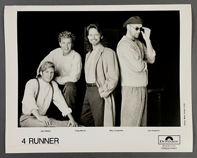 1995 4 Runner Country Band Group VTG Press Photo Billy Crittenden Jim ...