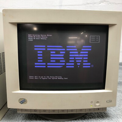 IBM G50 15" CRT COMPUTER MONITOR DISPLAY 6543-303 1024x768 @ 75Hz ...