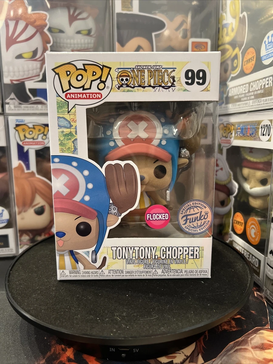 order store cheap Flocked Tony Tony Chopper Funko Pop Not Mint