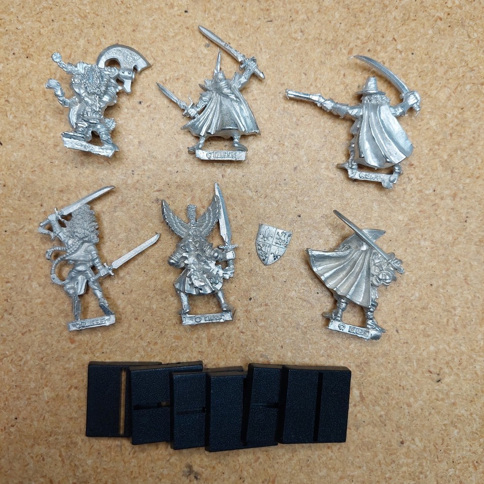 Characters Priest Fighter Noble Elf Hunter Knight Warhammer Quest ...