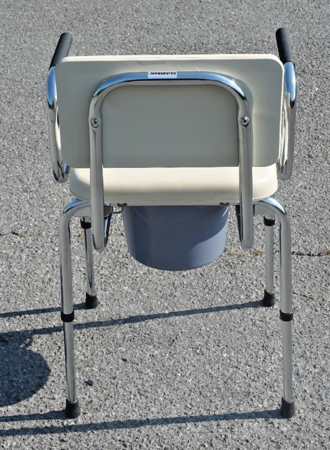 NEW Guardian G98204 Medline Padded Drop Arm Commode 350lb Weight ...