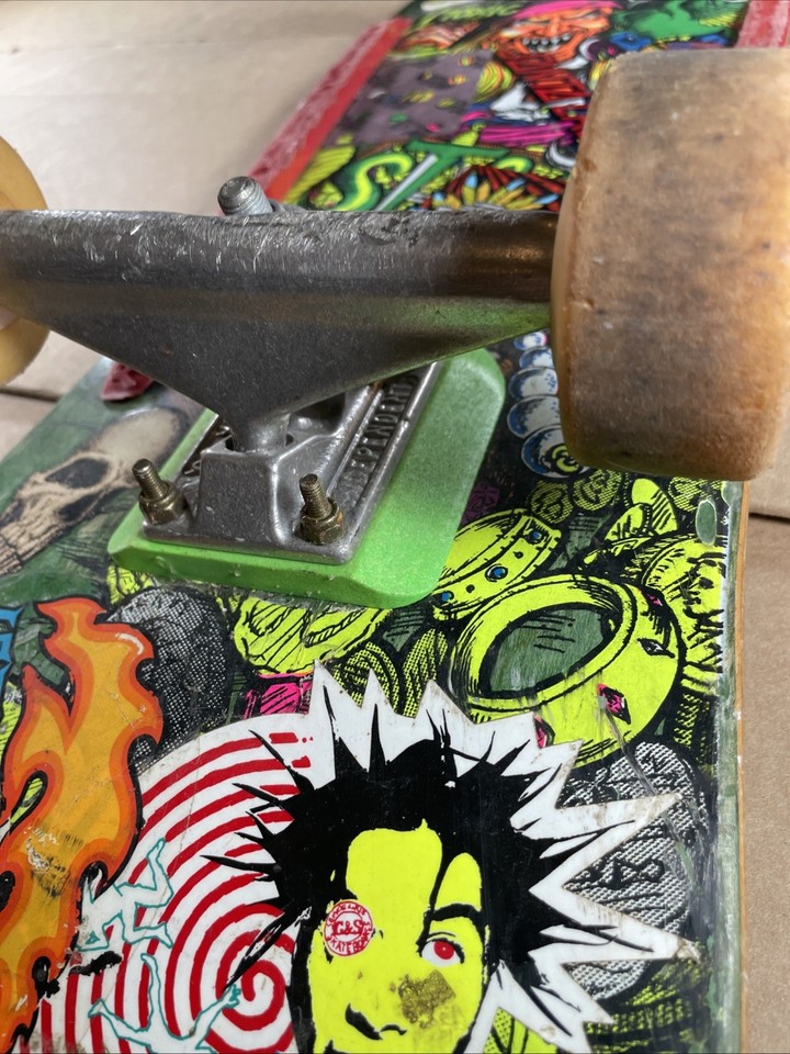 Sims Kevin Staab Pirate Skateboard Bones SPF Independent Trucks Vintage ...