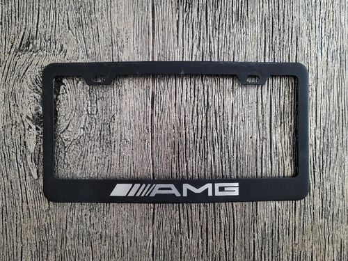 Black Metal License Plate Frame Mercedes Benz AMG | eBay