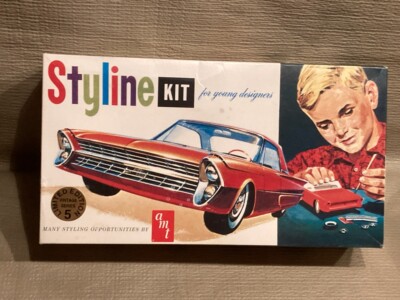 AMT Ford Galaxie Styline Custom Design Model - Kit# 8120 1:25 Scale | eBay