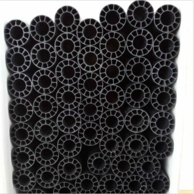 70 Black Craft Rolls Tubes Empty Receipt Paper Cores Bulk Hard Plastic ...
