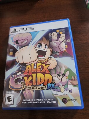 Alex Kidd In Miracle World DX w/Keychain PS5 Game Playstation 5 Ships ...