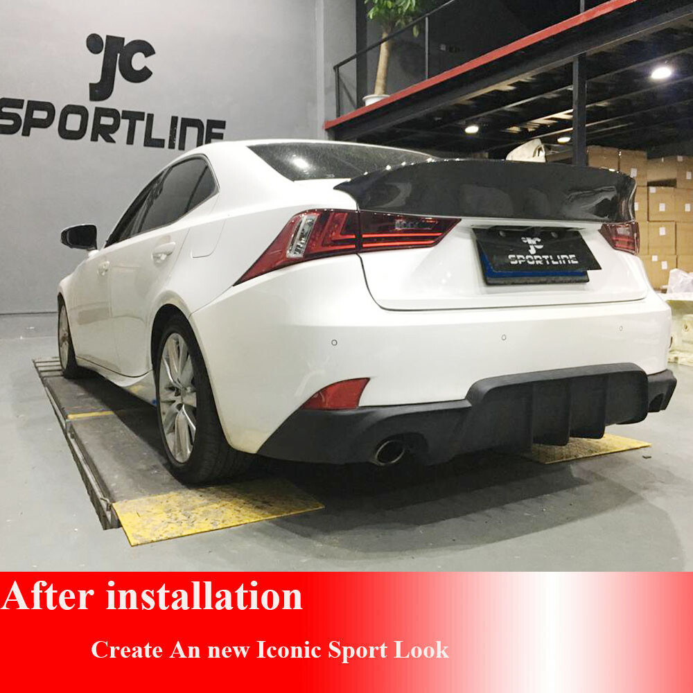Fits LEXUS IS250 IS300 IS350 IS-F 13-15 Rear Trunk Spoiler Wing Lip ...