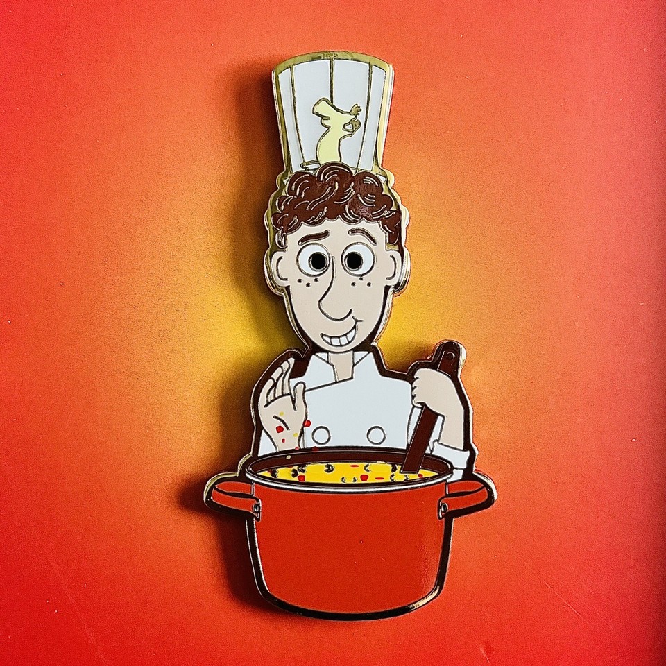Jumbo LE Loungefly Linguini Remy Pot Pixar Ratatouille 15 Anniversary ...