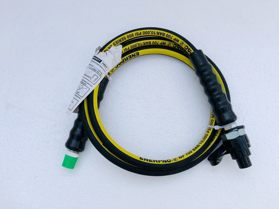 Enerpac HC9206 Hydraulic Hose 6 Ft. 3/8" NPT + CH-604 700 Bar/ 10,000 ...