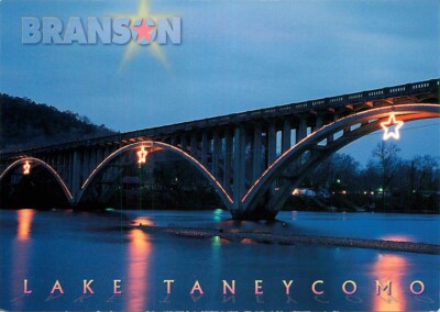 Postcard Bridge at Lake Taneycomo, Branson, Missouri | eBay