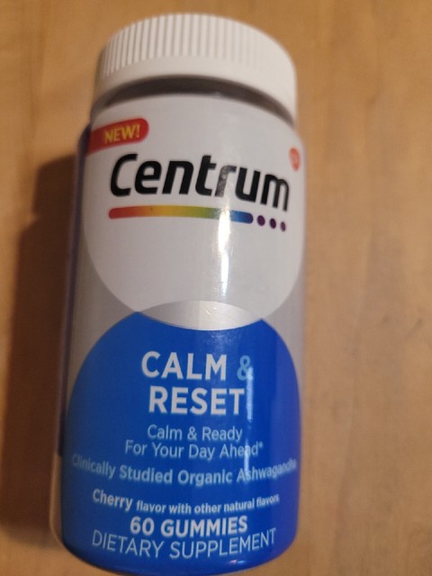 Centrum Calm & Reset 50 Gummies ( BOTTLES) EXP 12/2022 for sale online ...