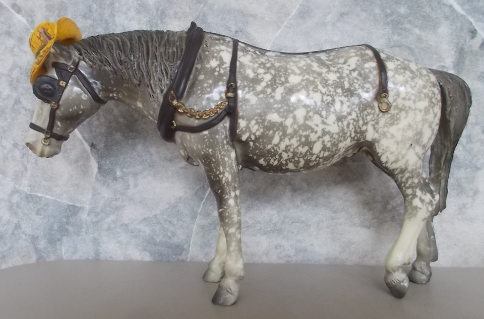 1970-1972 Breyer Old Timer Glossy Darker Dappled Gray with Green ...