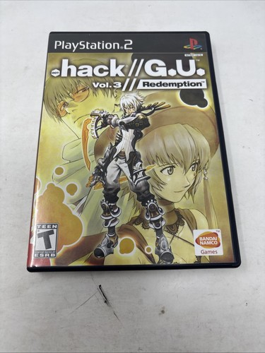 .HACK G.U. VOL.3 REDEMPTION (SONY PS2) Case And Manual Only. Read | eBay