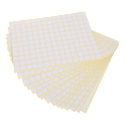 7425pcs White Dot Labels - 10mm Round Coding Labels Stickers For Spice ...