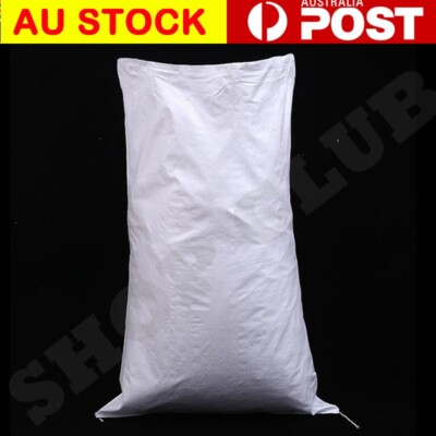 Pack of 100 - 80 x 123 cm Large Woven Polypropylene Sacks / Garden ...