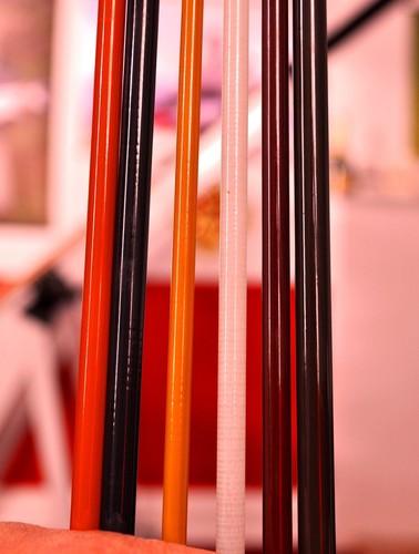 Bloke XLSG Fibreglass fly rod blanks (THREE BLANKS) Custom builders ...