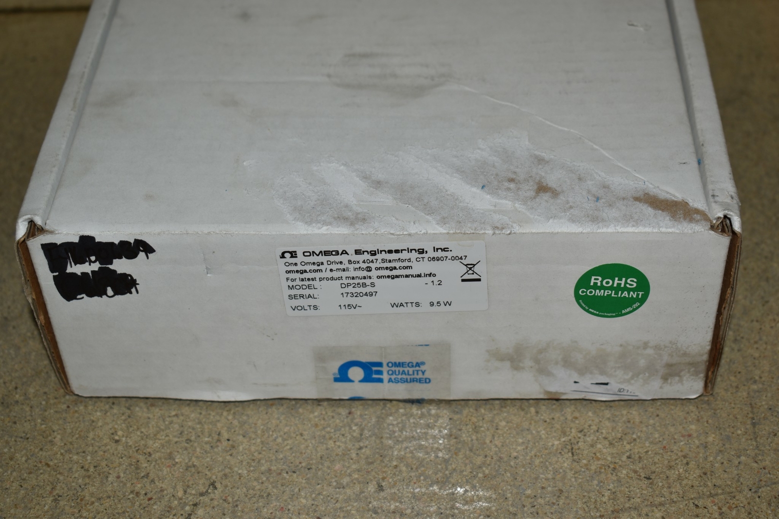 OMEGA DP25B-S Digital Strain & Load Cell Meter NEW - (UO30) | eBay