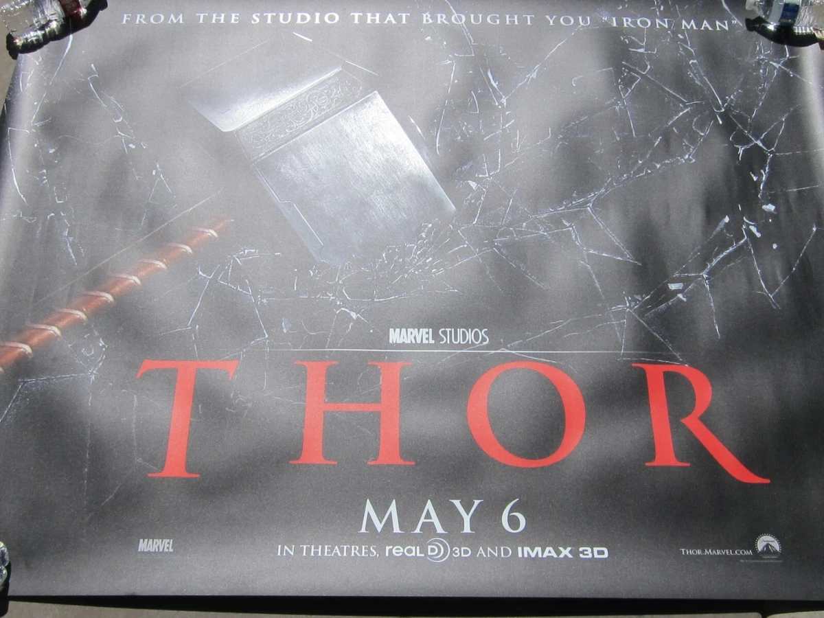 Thor Movie Hammer Poster