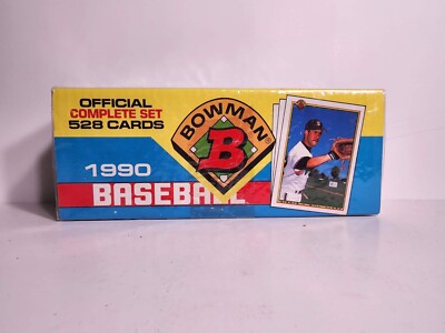 Vintage 1990 Bowman Baseball Set Factory Sealed BoxComplete Set 528 ...