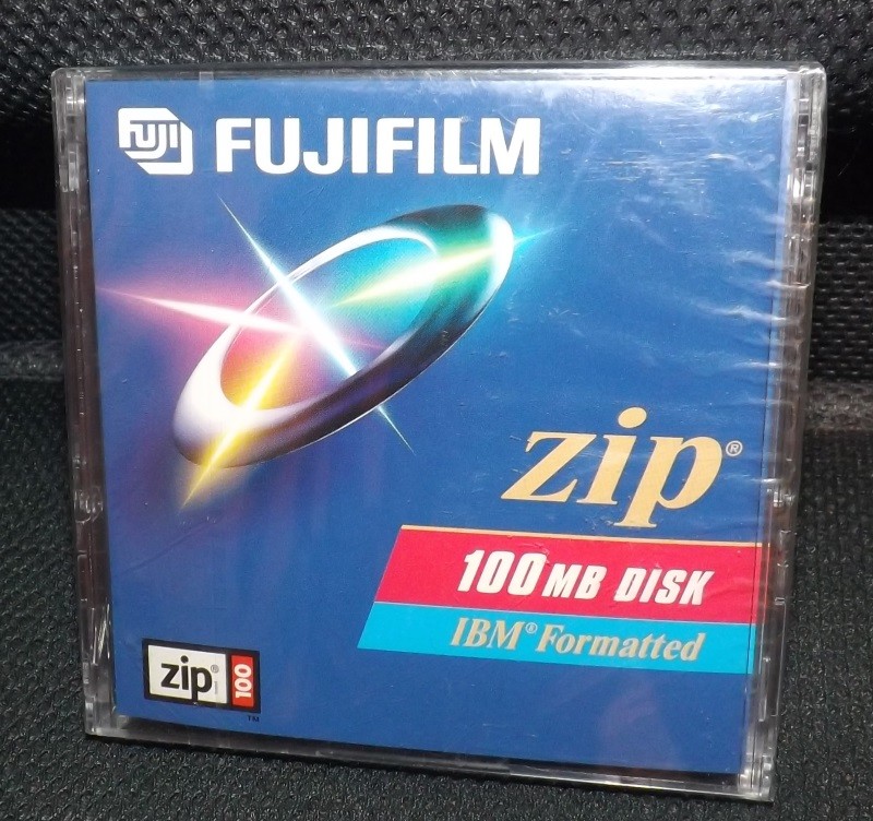NEW & sealed FUJIFILM BRAND Zip 100MB DISC | eBay