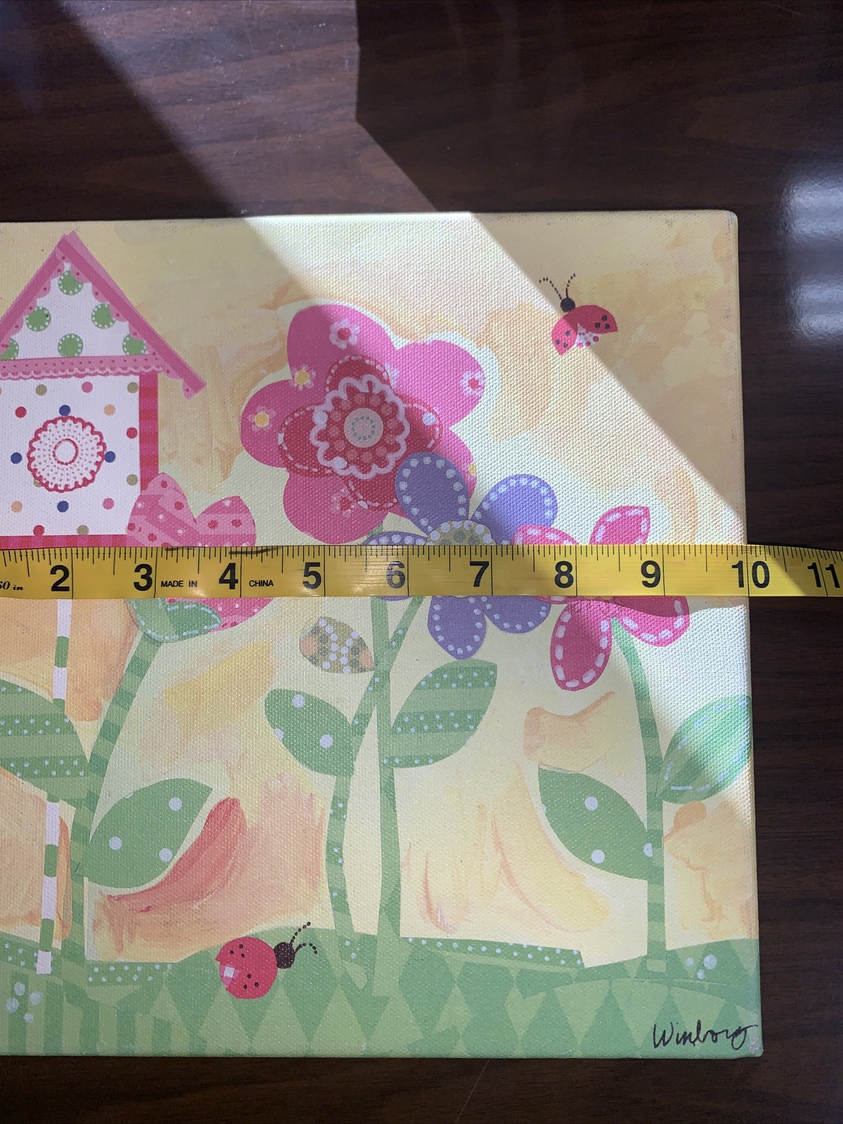 Sunshine Yellow Flower Canvas Wall Art from Oopsy Daisy Too Winborg ...