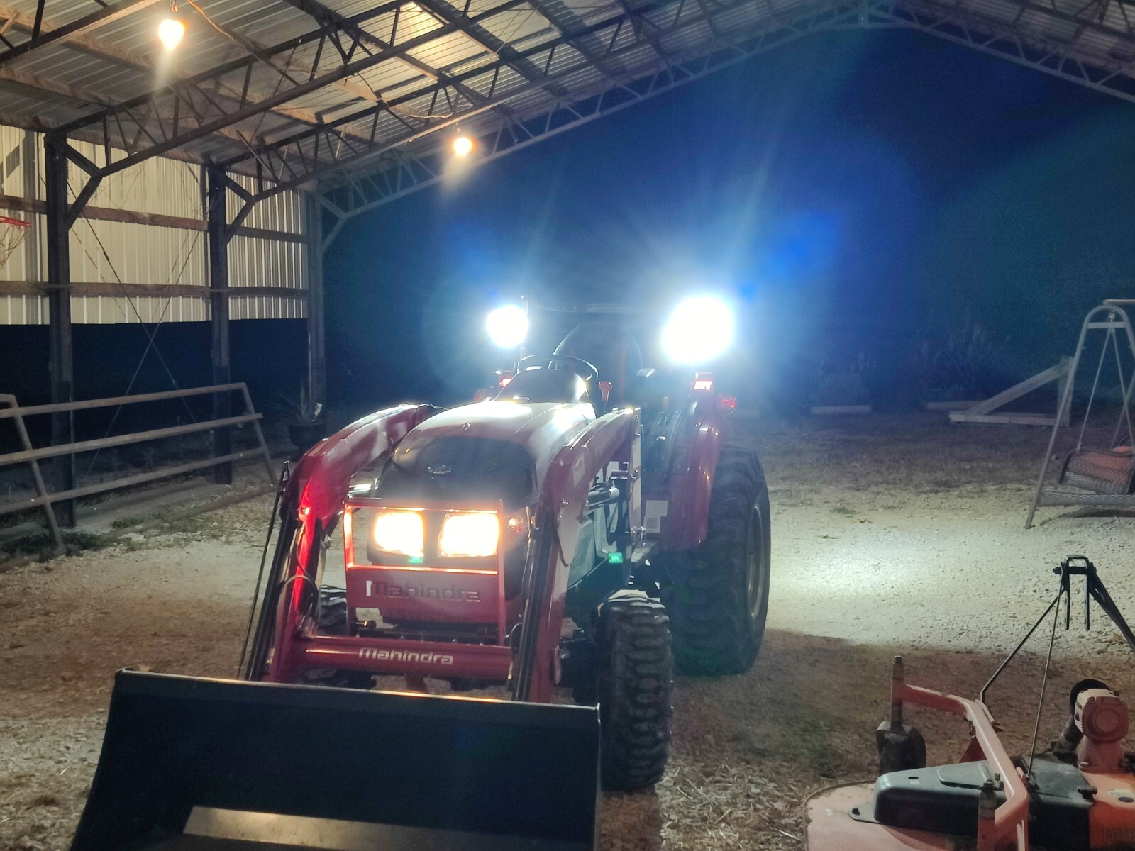 ROPS Light Mount Brackets with 2 LED Pods - USA MADE - Incl. Install ...