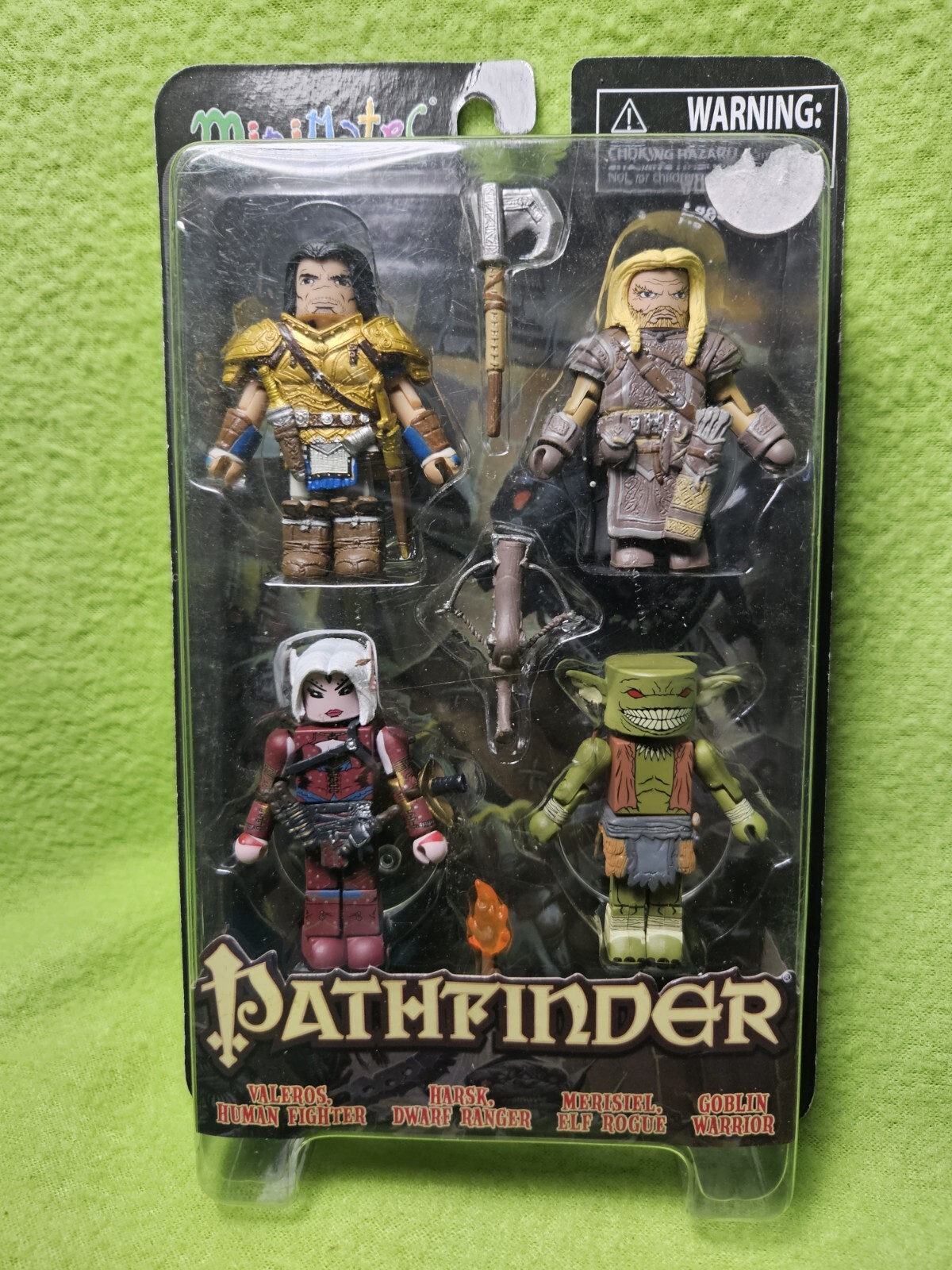Pathfinder Minimates Box Set (4 figures - Goblin + Human + Elf + Dwarf ...