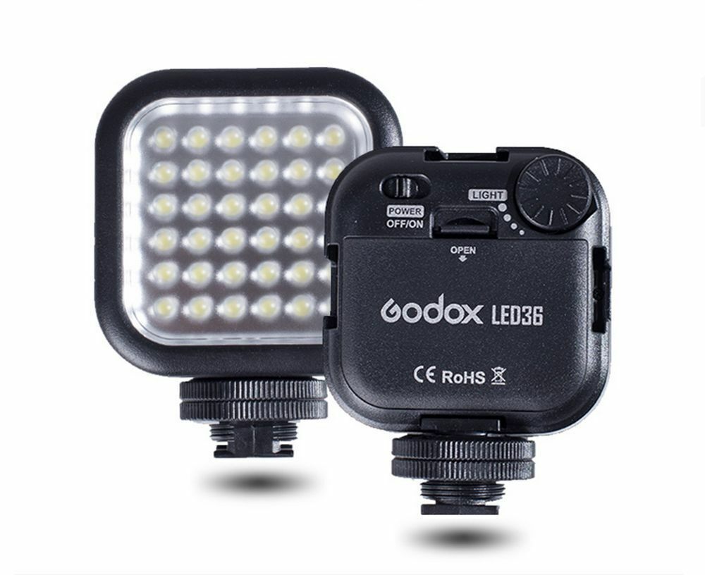 Godox LED36 Video Lamp Light 5600K DSLR Camera Camcorder for Studio ...